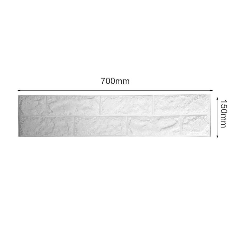 Home Decor 3D Brick Wall Stickers Waterproof Foam ... – Vicedeal