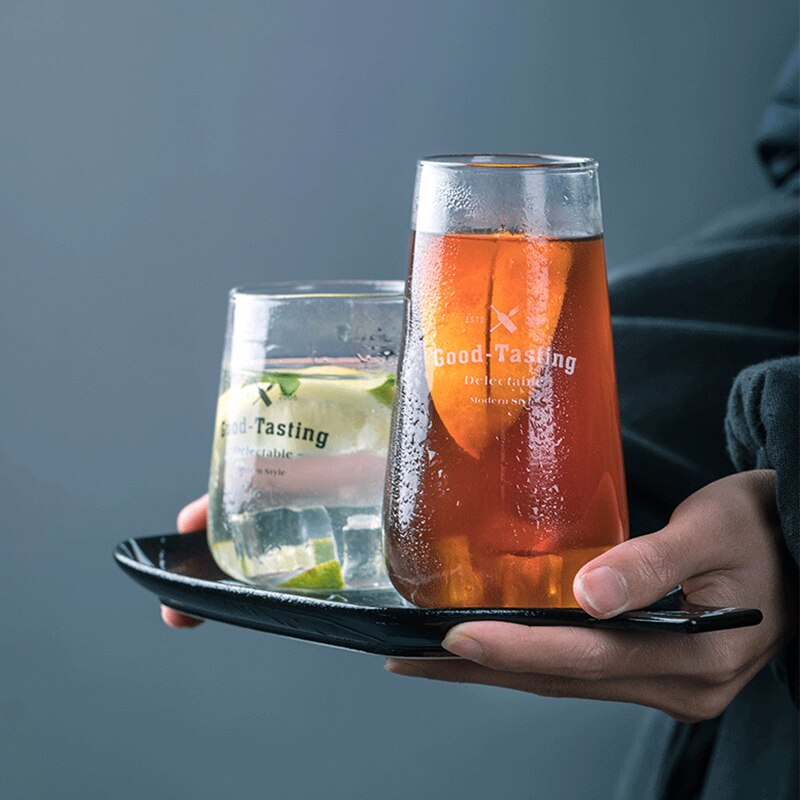 Simple Tall Milk Cup Cold Drinking Cup Dessert Cup... – Vicedeal