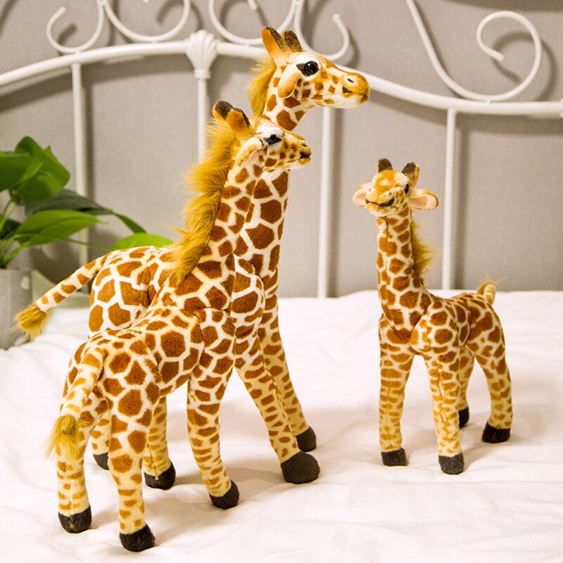 Soft and fluffy Simulation Plush Giraffe Toy Home ... – Grandado