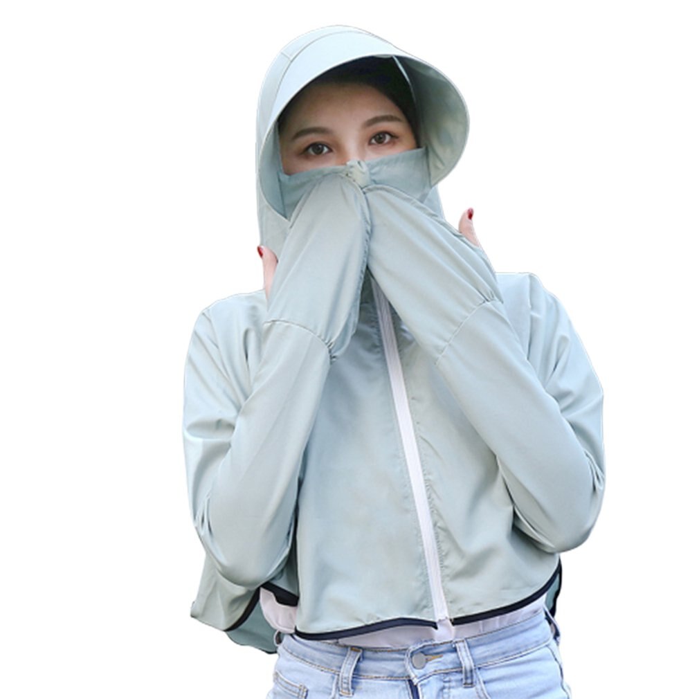 Sun Protection Clothing Female Summer Sun Protecti... – Grandado