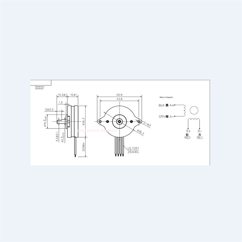 !! NEMA14 ultra thin stepper motor for PTZ camera – Grandado