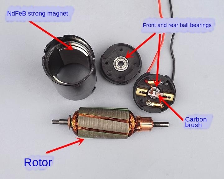 Strong Magnetic DC Motor Rare Earth NdFeB Magnet L... – Grandado