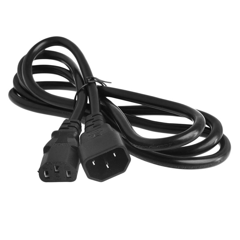 1.8 M Lengte Kabel IEC 320 3-Pin C14 Mannelijke Om... – Grandado 1.8 M Lengte Kabel IEC 320 3-Pin C14 Mannelijke Om... – Grandado