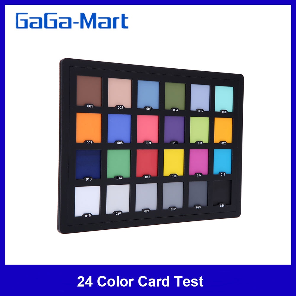 24 Color Card Test for Superior Digital Color Corr... – Vicedeal