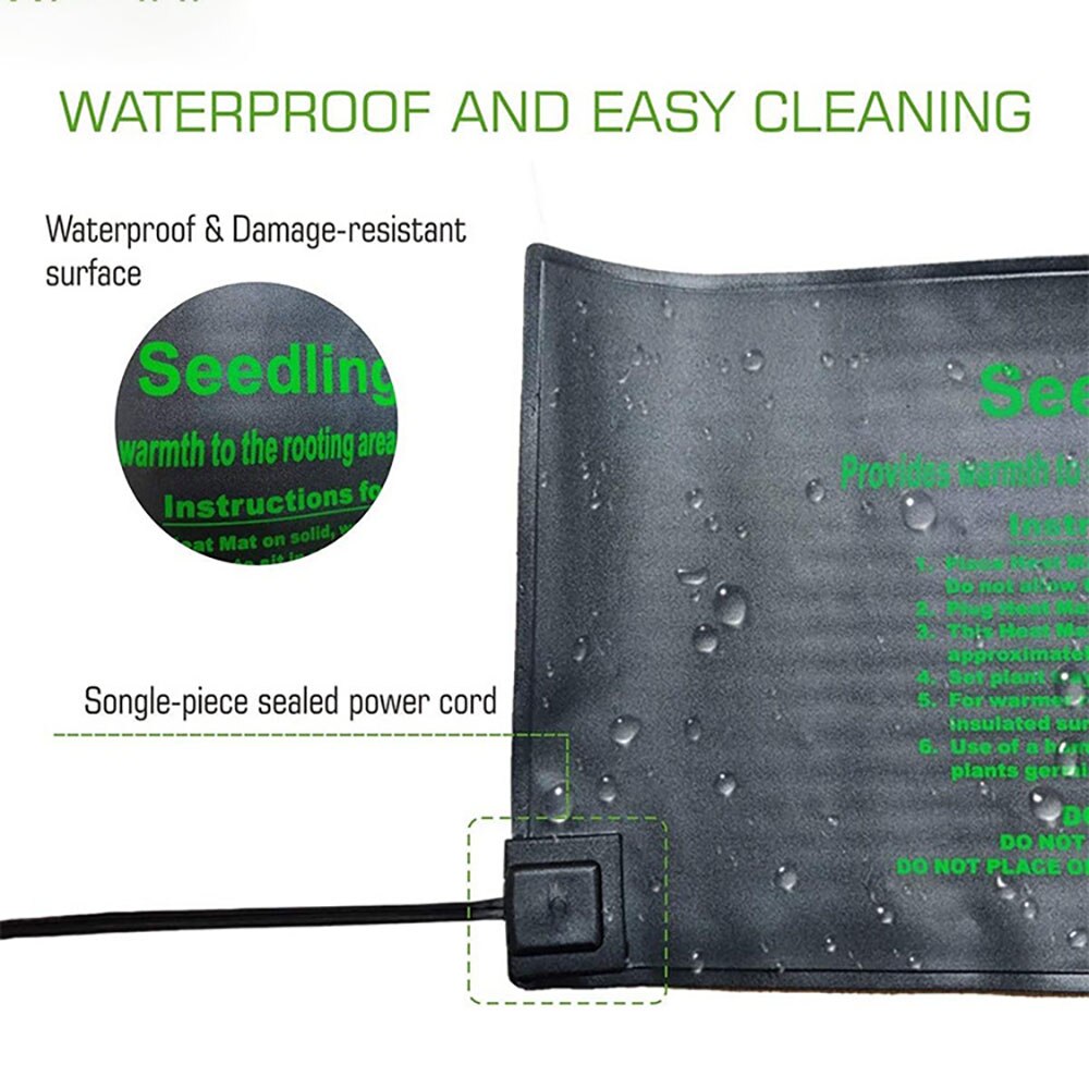 Seedling Heat Mat Plant Seed Germination Propagati... – Grandado