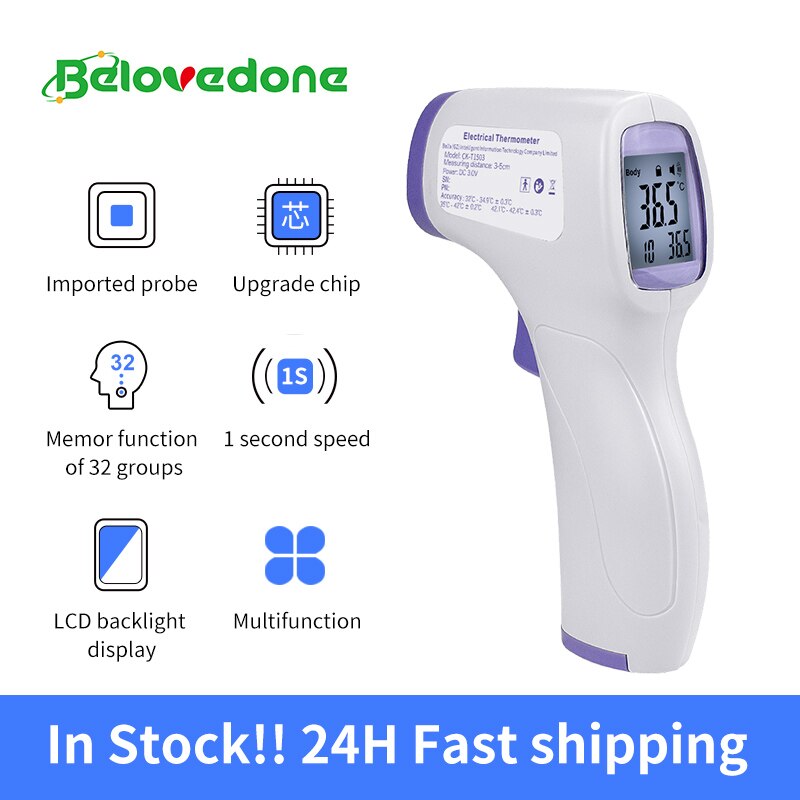 High precision handheld non-contact infrared therm... – Vicedeal