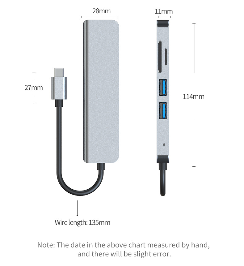 8 in 1 USB 3.0 Hub For Laptop Adapter PC Computer ... – Vicedeal