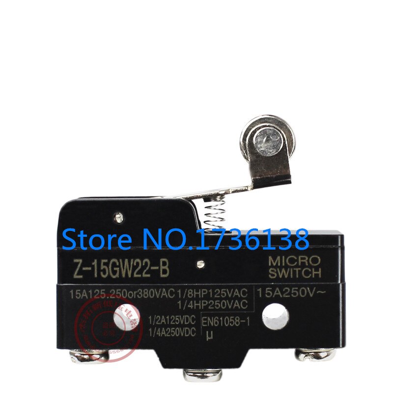 10PCS / LOT Limit Switch Micro Switch Z-15GW22-B C... – Vicedeal