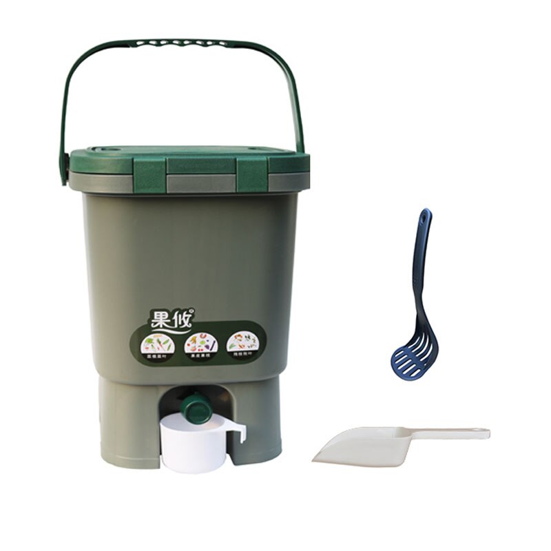 15L Compost Bin Garden Courtyard Compost Box Leave... – Grandado