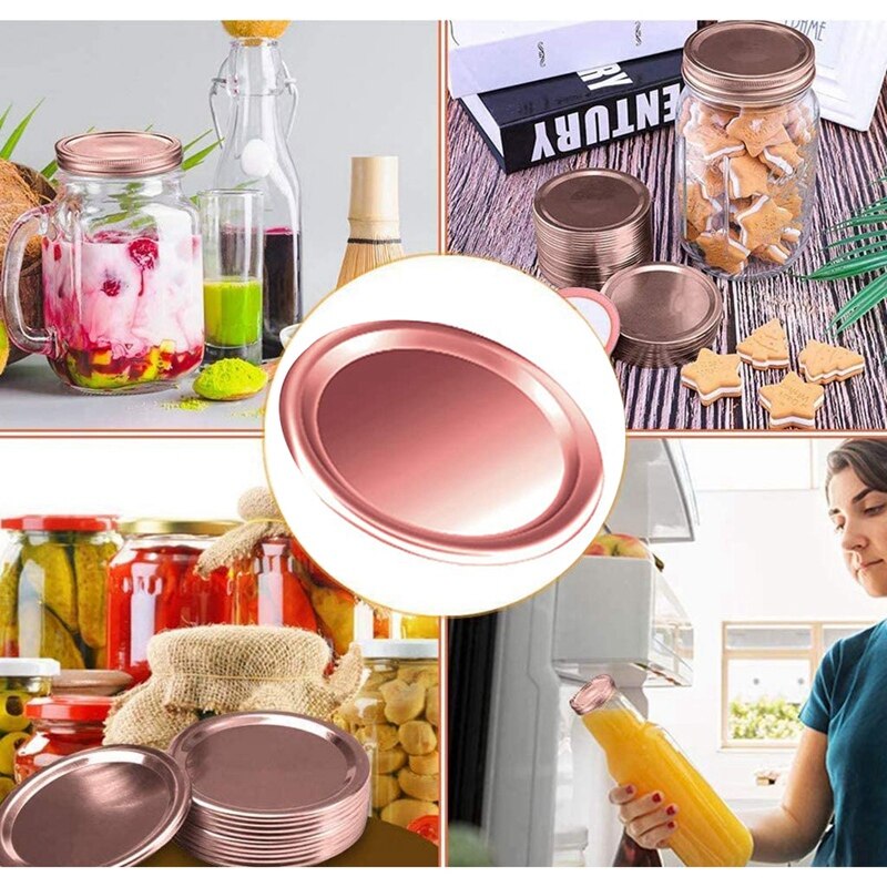 Canning Lids,Regular Mouth Mason Jar Lids for Maso... – Grandado