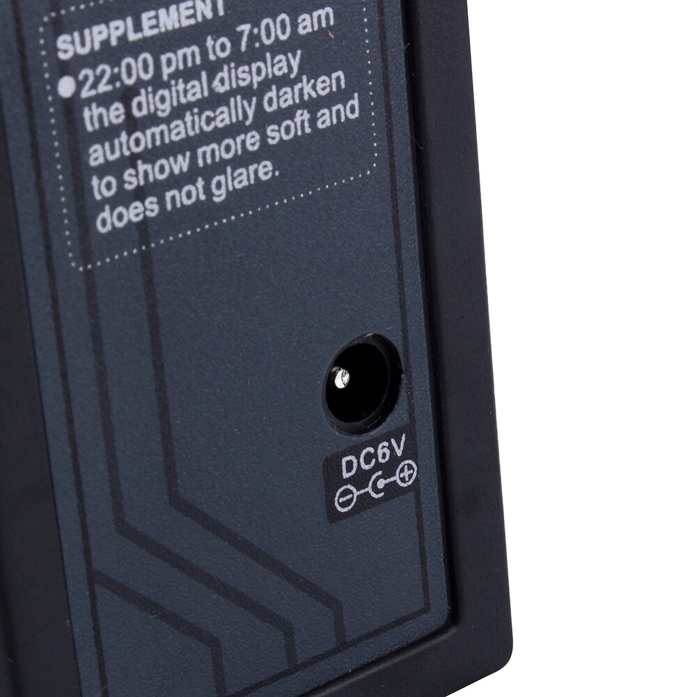 1pcs 12/24 Hour Mode Digital LED Wall Clock Bigs L... – Grandado