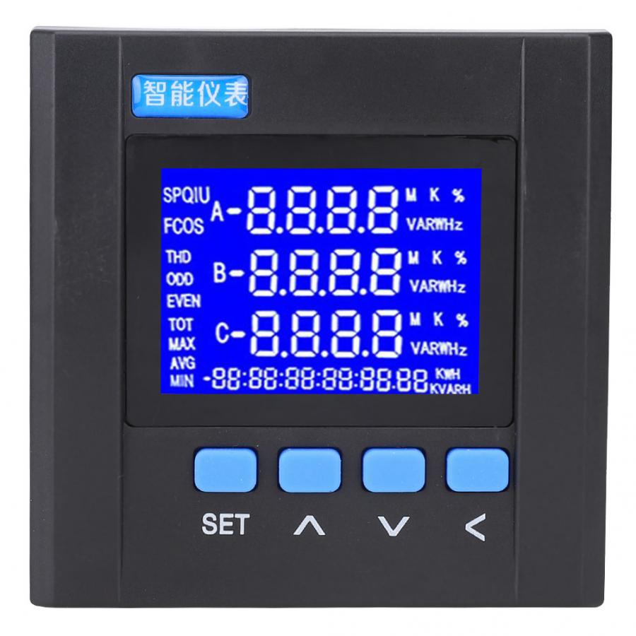 YG889E-3SY 220V Multifunction 3-Phase Digital LCD ... – Grandado