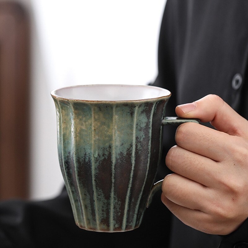 European-Style Large-Capacity Ceramic Mug Simple R... – Grandado