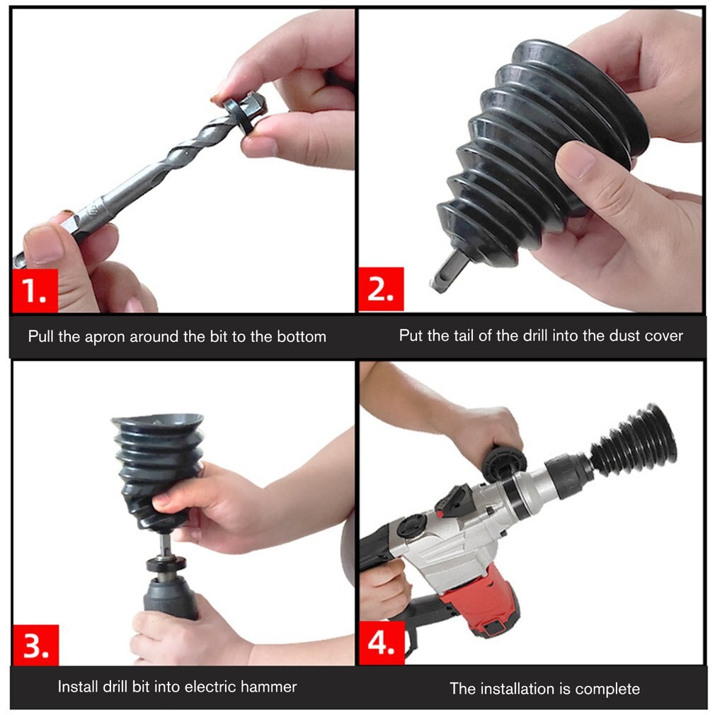 Electric Hammer Drill Dust Cover for Power Impact ... – Grandado