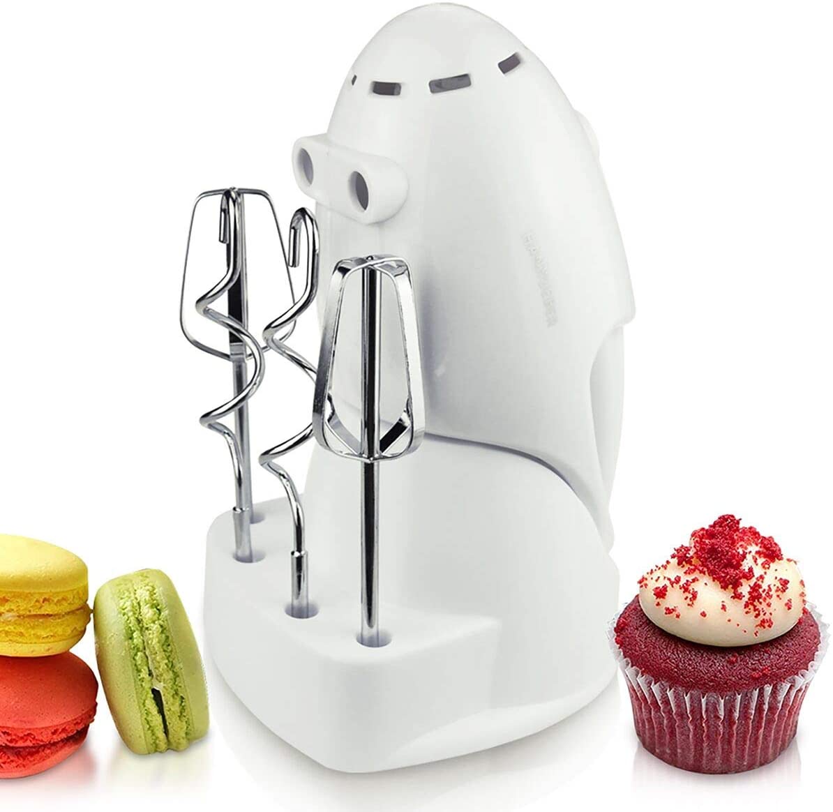 5 Snelheden Elektrische Mixer 300W Handheld Mixer ... – Grandado