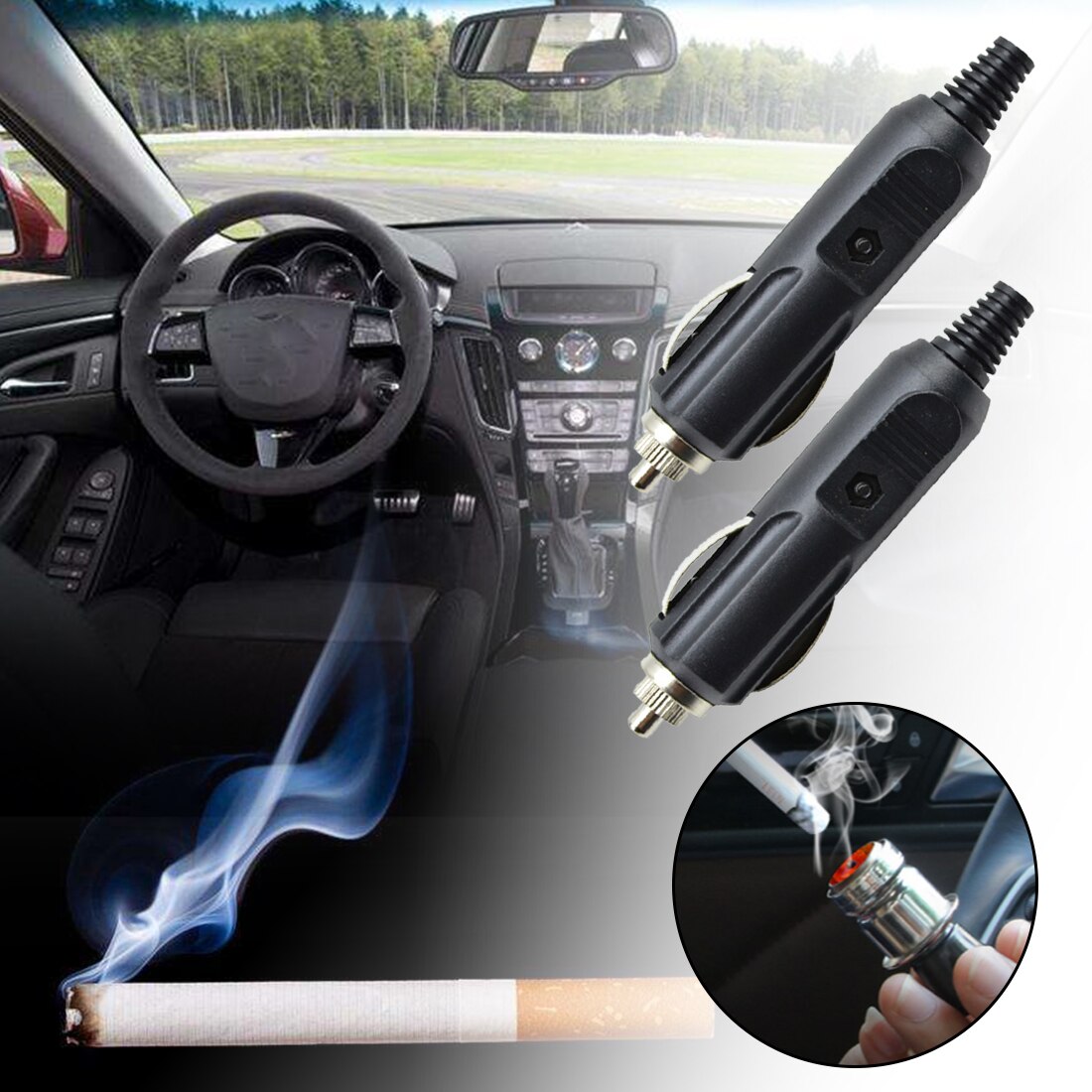 Dewtreetali 12-24V 10A Car Cigarette Lighter Car H... – Vicedeal