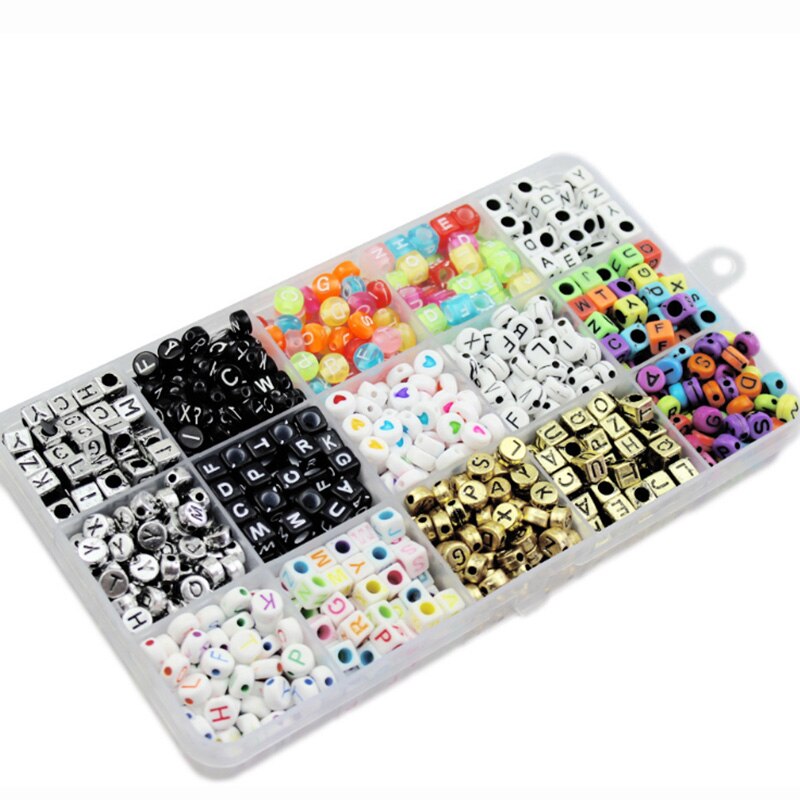 1000 Pcs/Set Alphabet Letters Puzzle Beads Toys DI... – Grandado