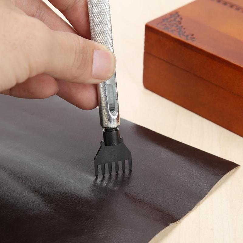 10pcs Steel Leather Punch Tools Set Belt Hole Punc... – Grandado