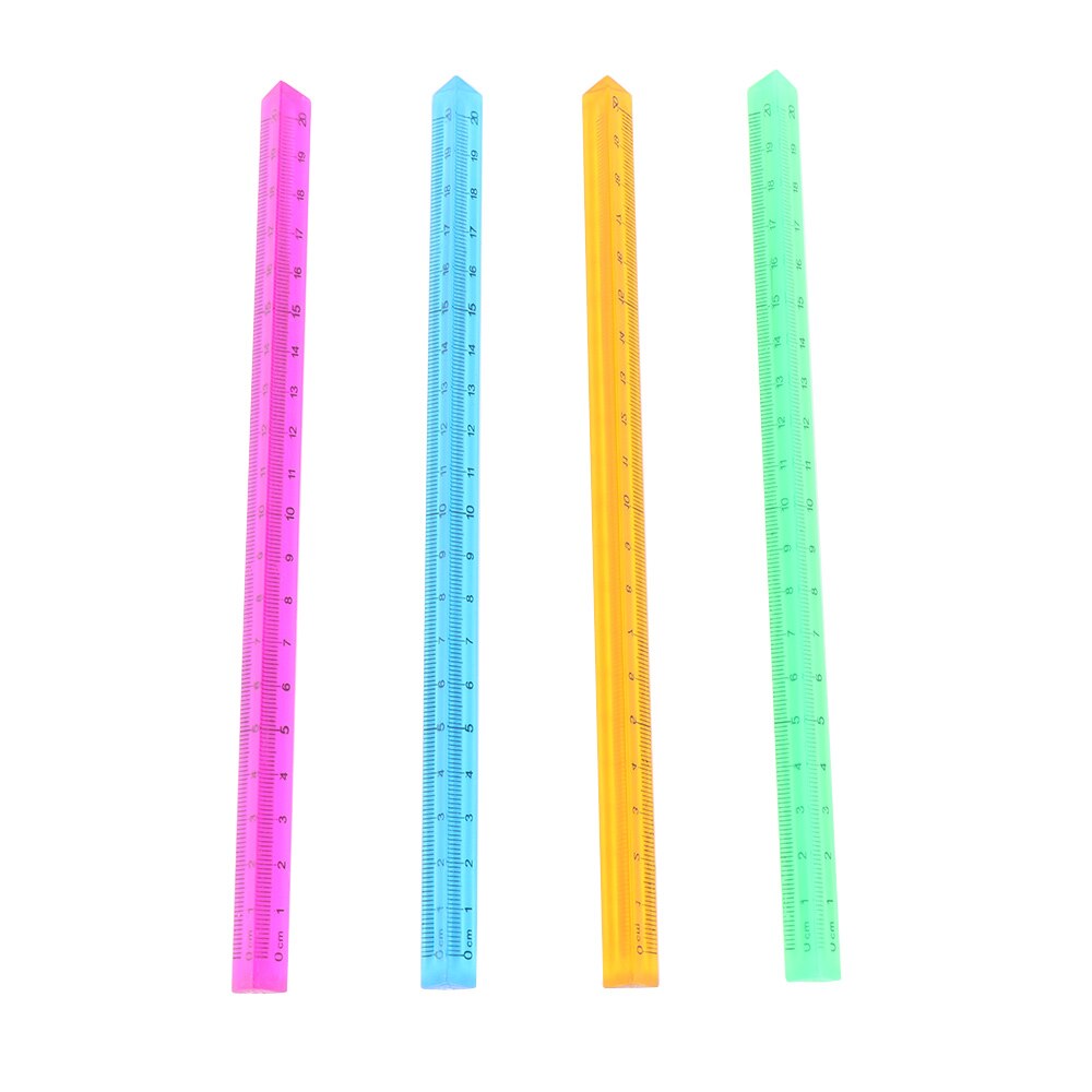 1Pcs Ruler Synthetic Quartz Metal Scale Transparen... – Vicedeal