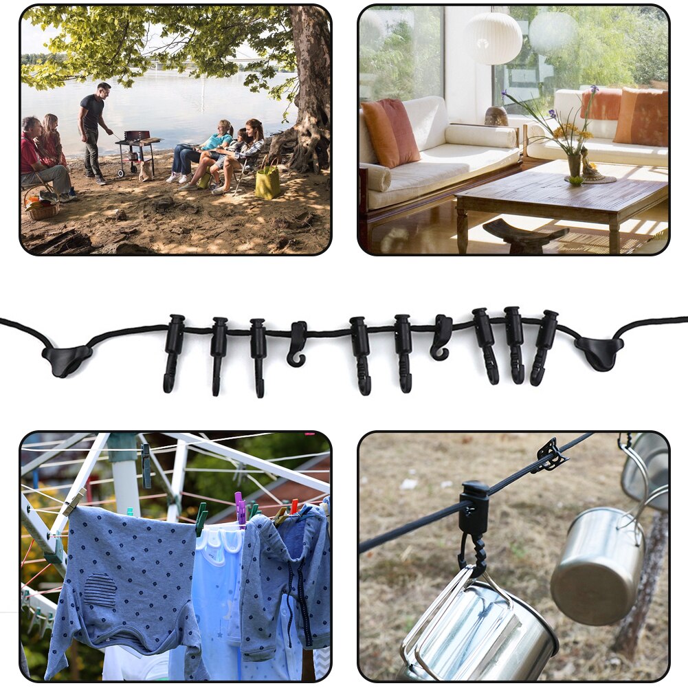 Travel Clothesline Drying Non Slip Awning Adjustab... – Grandado