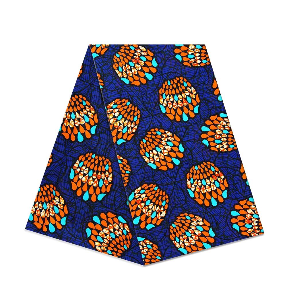 100% Cotton African Print Wax Fabric Traditional A... – Grandado