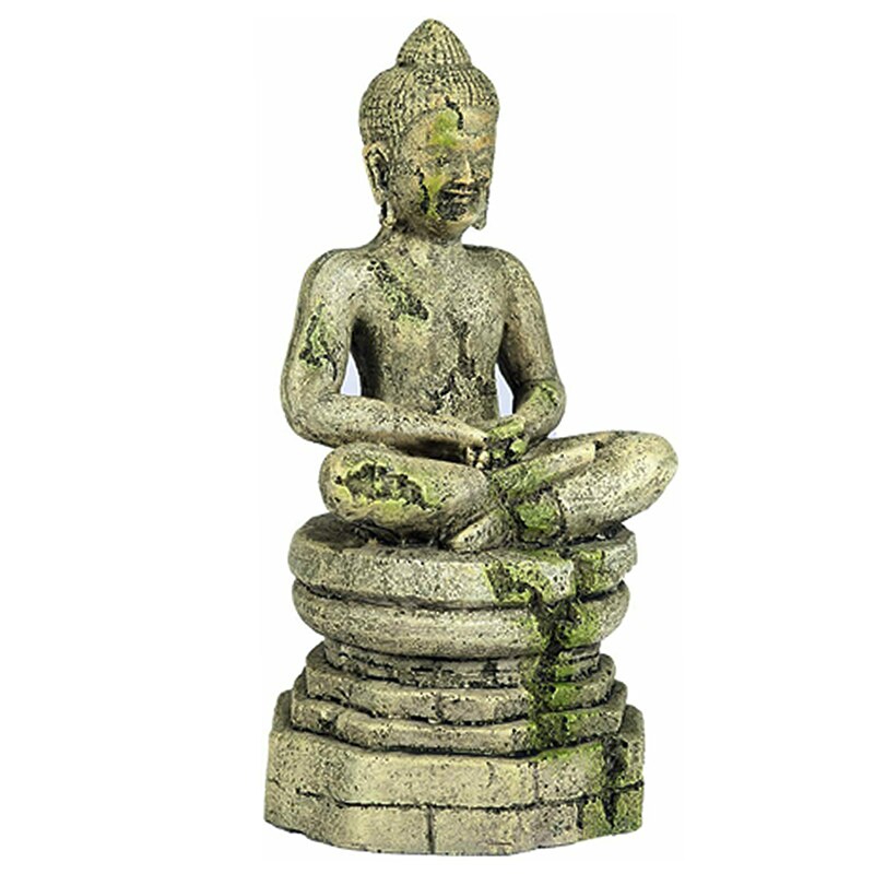 Aquarium Landscape Resin Buddha Statue Fish Tank O... – Grandado