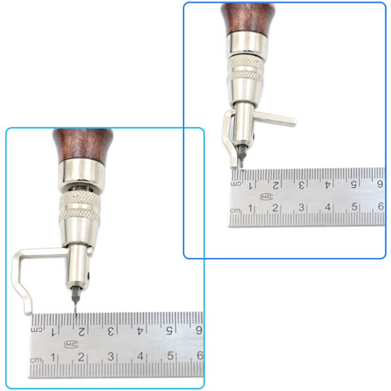 Wood Handle Durable Push Grooving Edger Device Adj... – Grandado