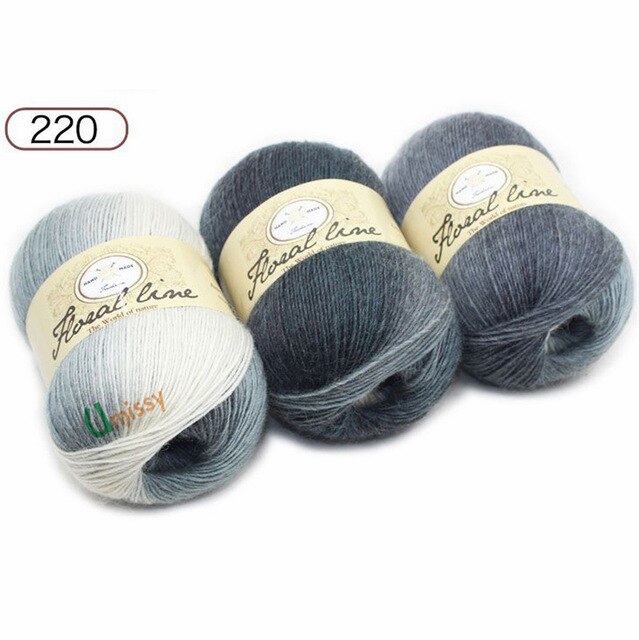 100g/Ball Crochet yarn lanas 100% Cashmere Yarn kn... – Grandado