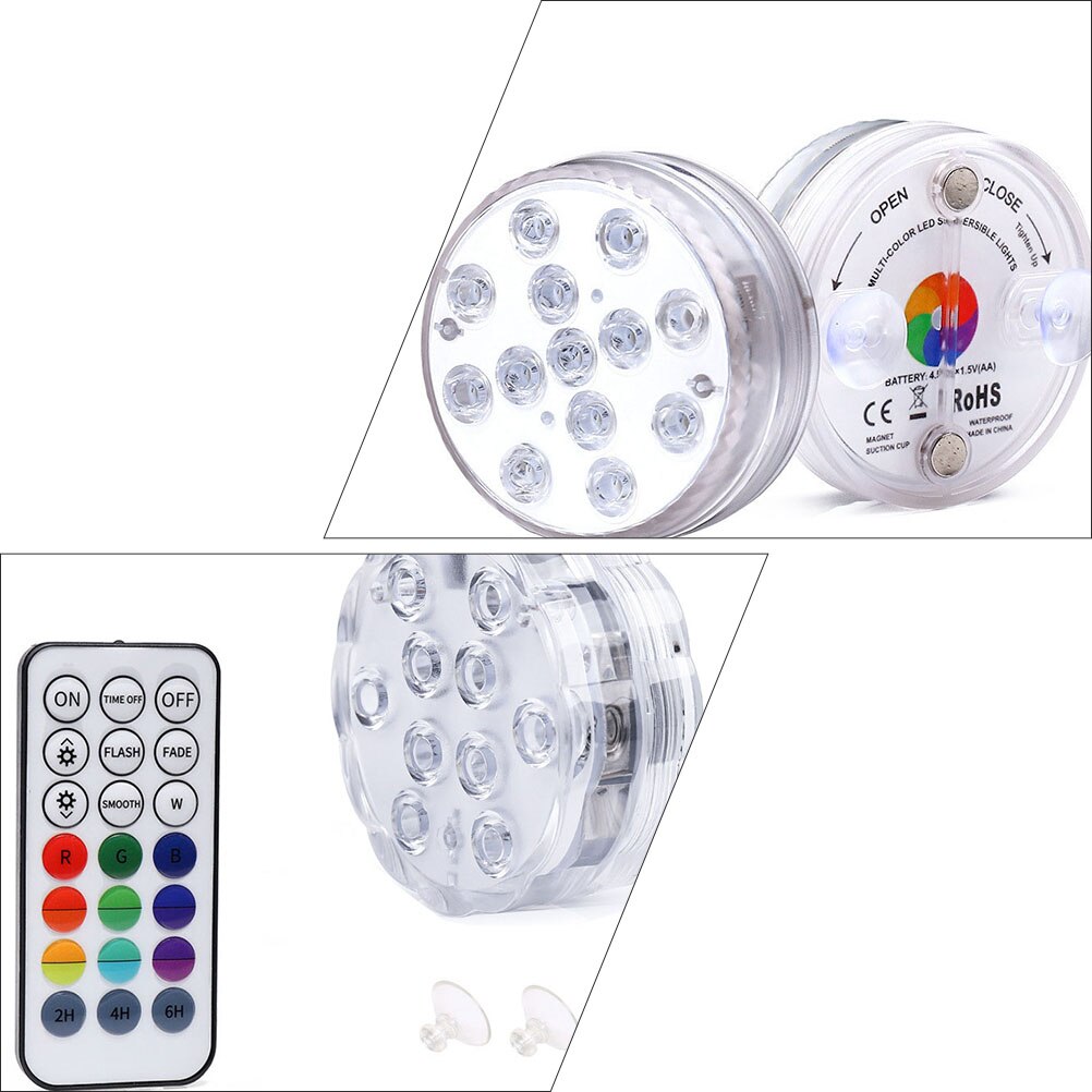 Dompelpompen Lamp IP68 Waterdichte Rgb Kleur Veran... – Vicedeal