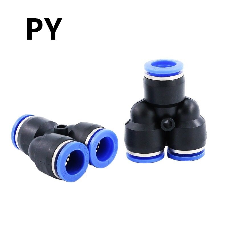 PY "Y" Type OD:4 6 8 10 12mm Push joint connection... – Grandado