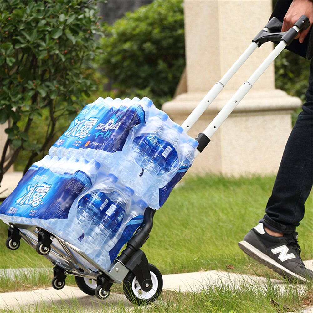 B-LIFE Aluminum Hand Truck with 6" Wheels Cart Per... – Grandado