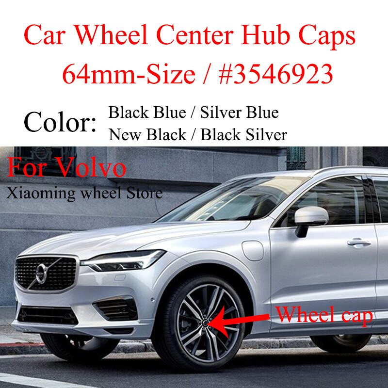 4 Stuks 64Mm Auto Velg Hub Center Cap Covers Voor ... – Vicedeal