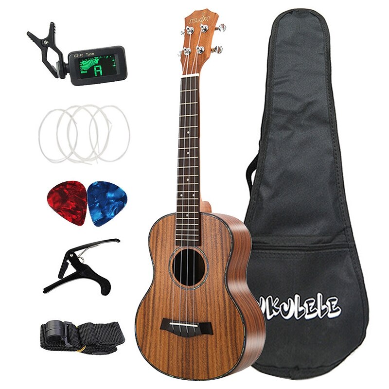 Tenor Ukulele Set 26 Inch Acacia Wood Acoustic Uke... – Vicedeal