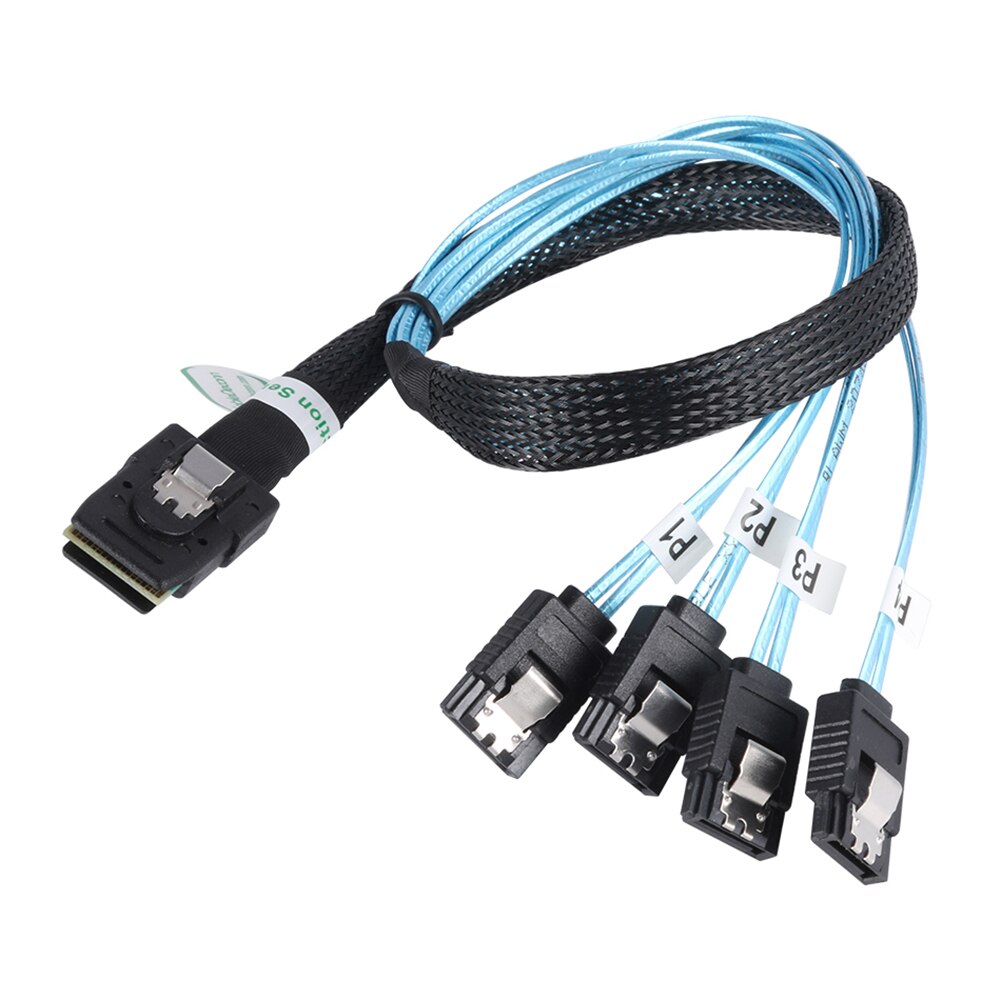 Mini Splitter Cables 36-Pin to 4 SATA 7-Pin SAS SF... – Vicedeal
