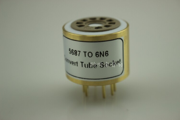 Vergulde Socket 5687 (Top) Om 6N6 Buis Conversie Z... – Grandado