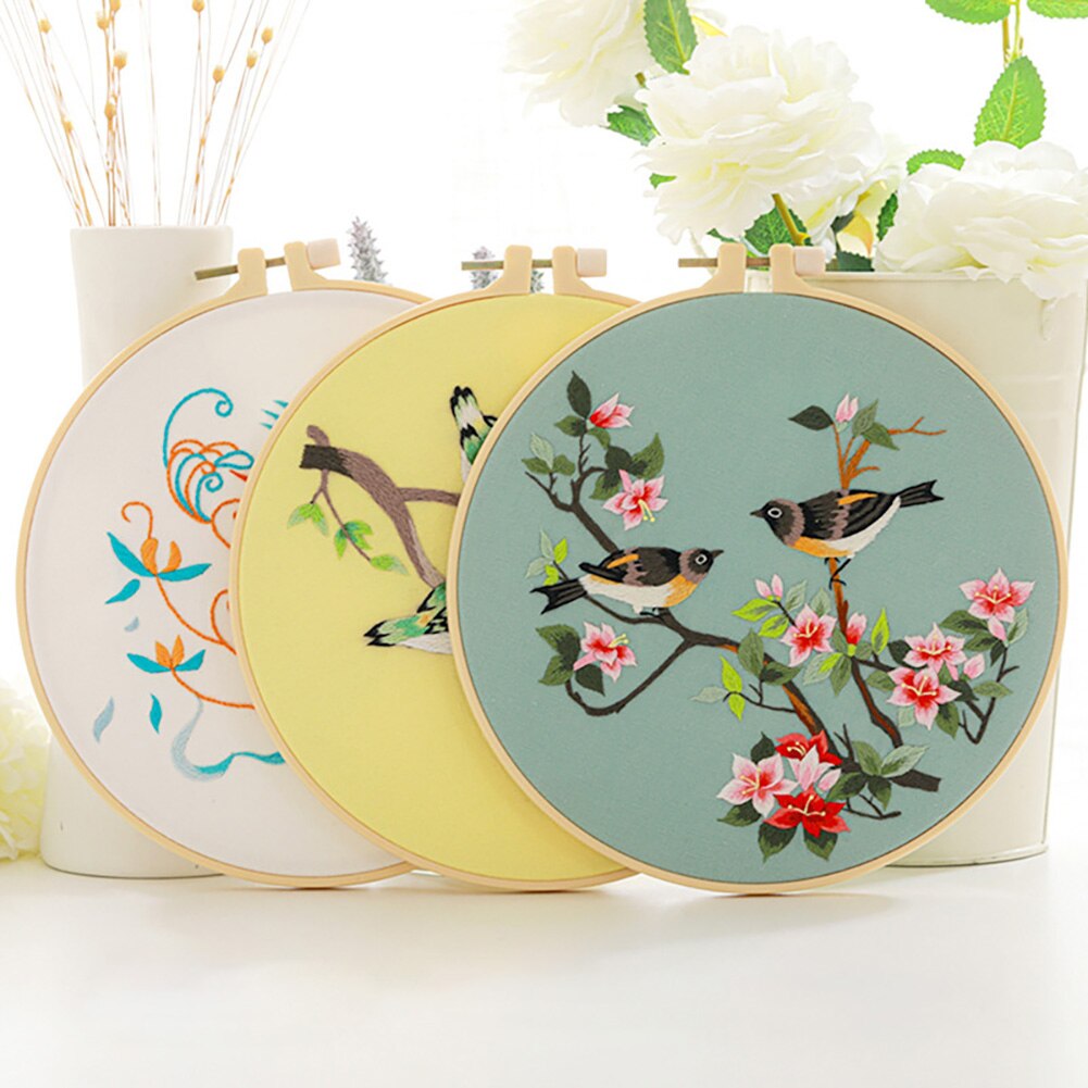 DIY Stamped Embroidery Starter Kit with Landscape ... – Grandado