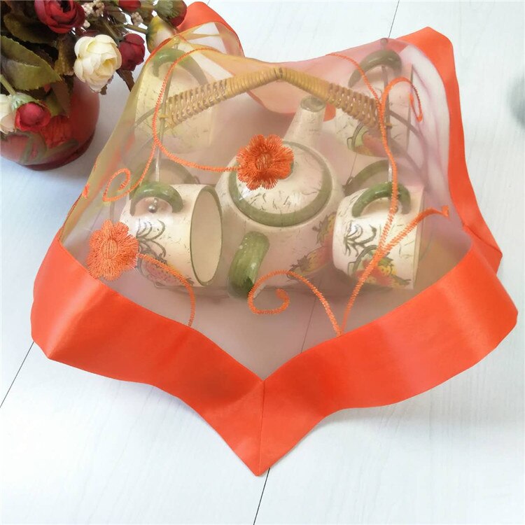 Classic Satin Plaats Tafel Mat Doek Kant Pad Bordu... – Vicedeal