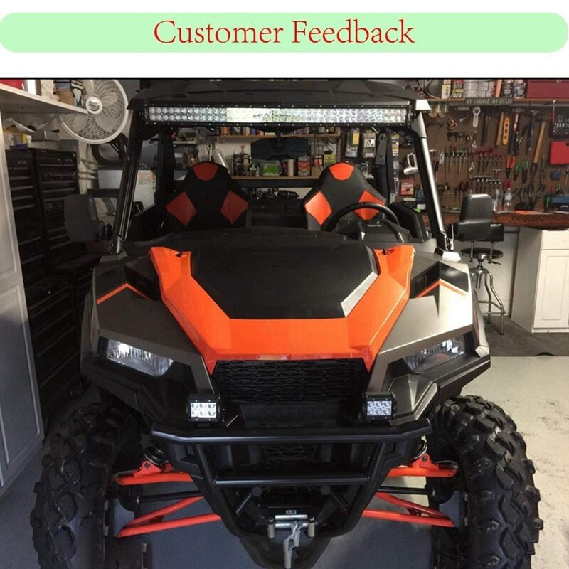 Bovenste Dak Voorruit Roll Cage Mount Beugels Voor... – Grandado