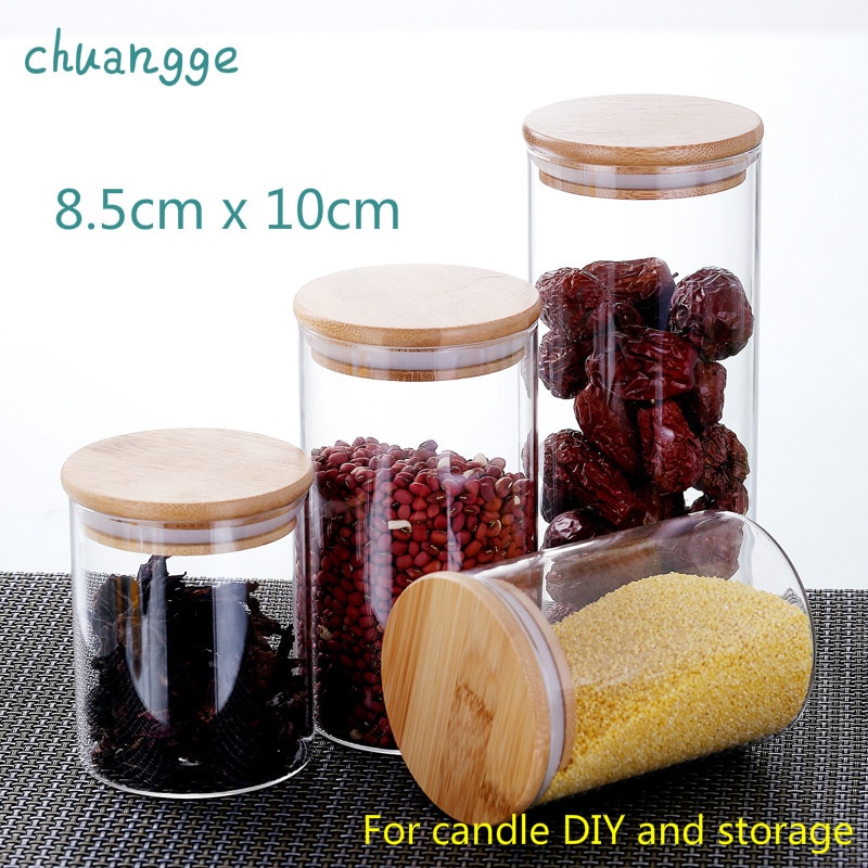 Glass sealed jar storage jar large small household... – Vicedeal
