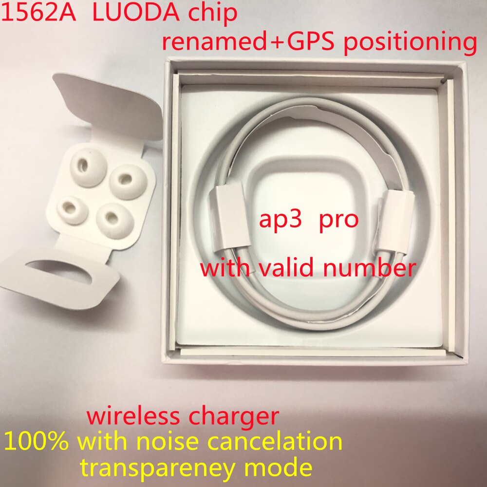 Noise Cancelling Air 3 Airoha 1562A ANC Rename GPS... – Grandado