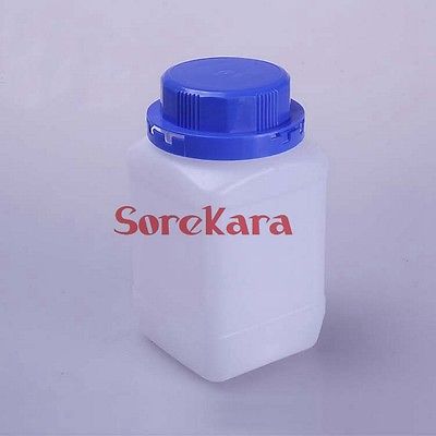 5 x 250ml White plastic Bottle Reagent Bottle Samp... – Grandado