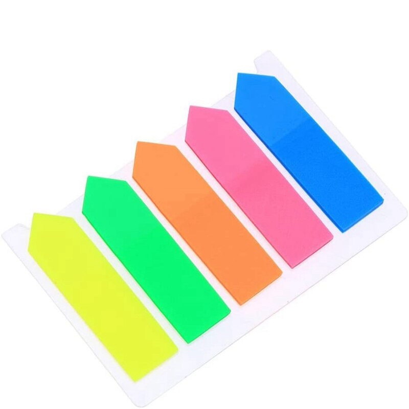 ! 100Pcs Sticky Note Marker Label for School and O... – Vicedeal