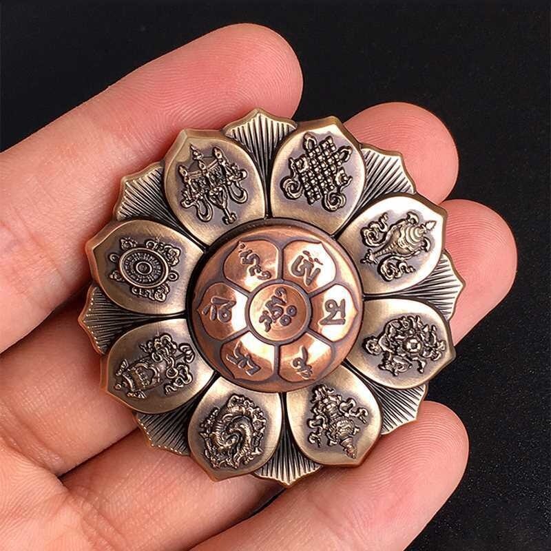 rostfrei Stahl rotierend Kreisel Erwachsene Finger... – Grandado