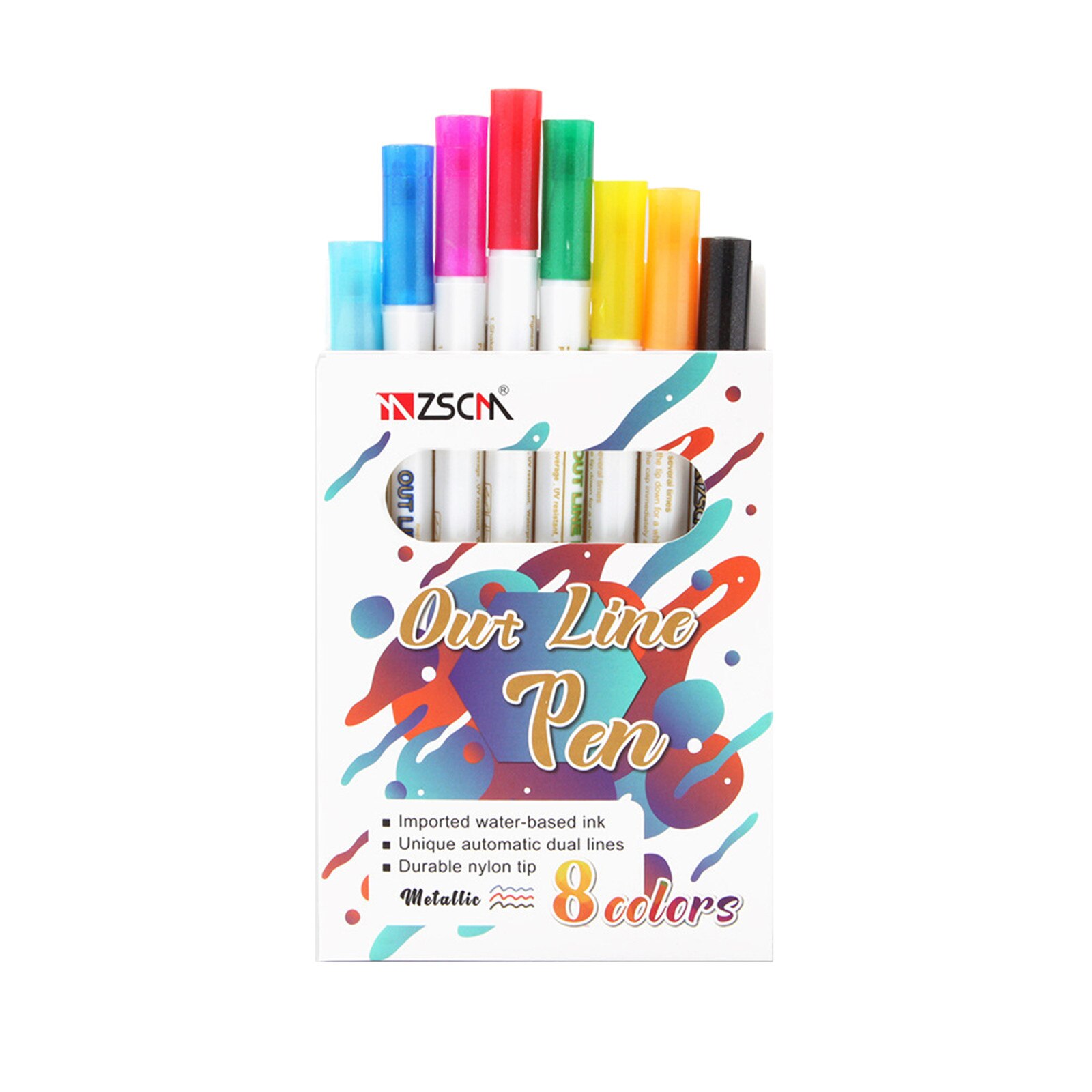 Glitter Color Children Tools Art Supplies Pen Pain... – Vicedeal