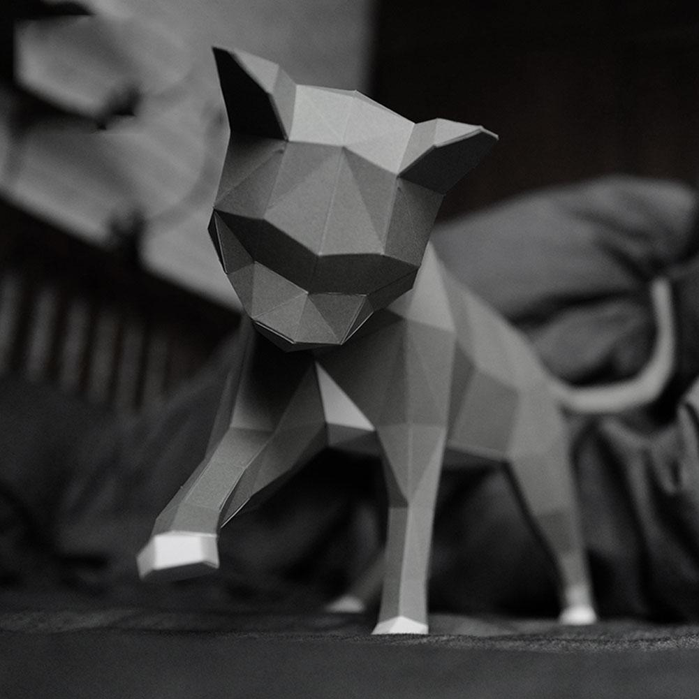 3D Walking Cat Paper DIY Manual Home Decorations P... – Vicedeal
