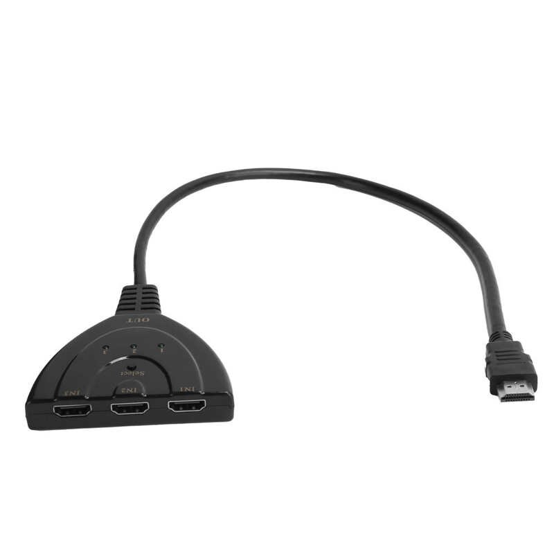 3 In 1 Out Splitter 3 Input 1 Output Hd Multimedia Grandado