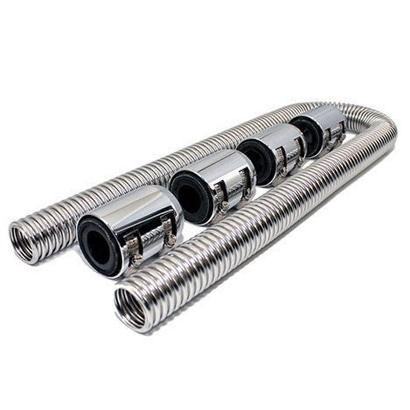 48 inch Flexible Stainless Steel Radiator Hose Kit... – Grandado