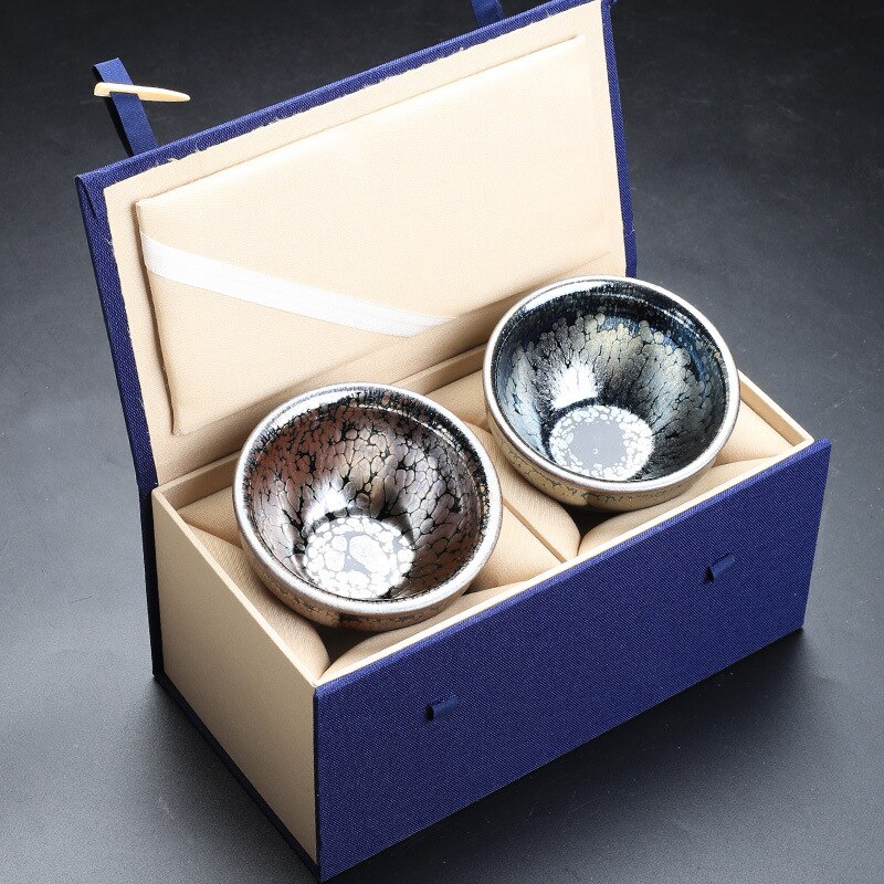 Jianzhan Tea Cup Set Handmade Master Cup Tea Set D... – Grandado
