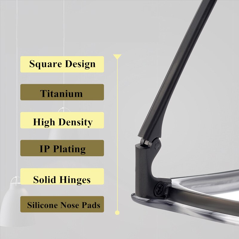 Titanium Acetate Glasses Frame Men Japanese Hand-m... – Grandado