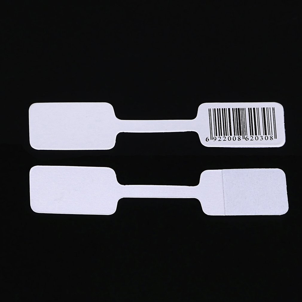 100 Stuks Blanco Barcode Sticker Op Korting Tag Pa... – Vicedeal